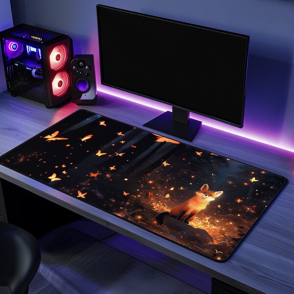 Fox Mouse Pad - Etsy