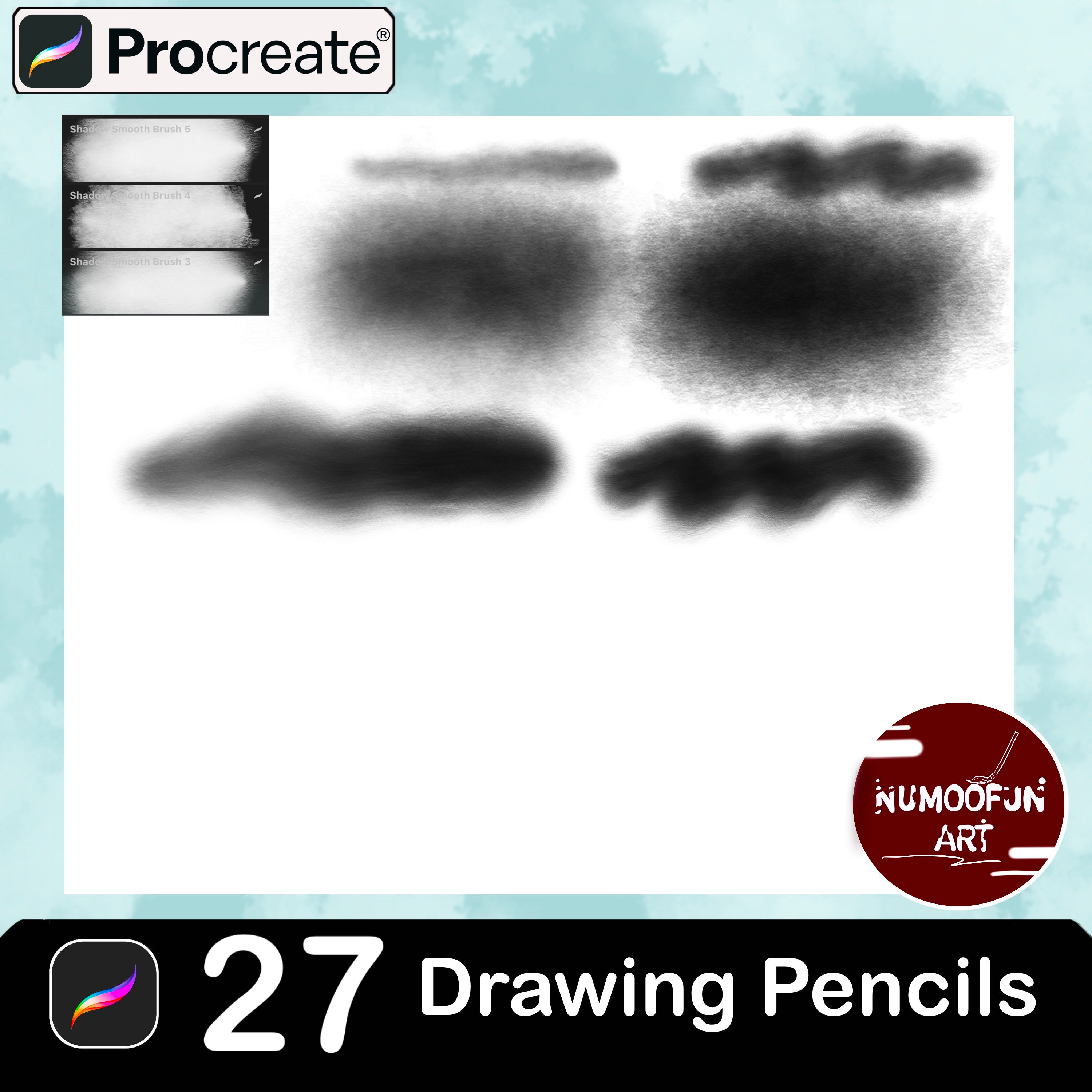 Drawing Pencils - Brushes for Procreate Digital Brush Painting - Etsy