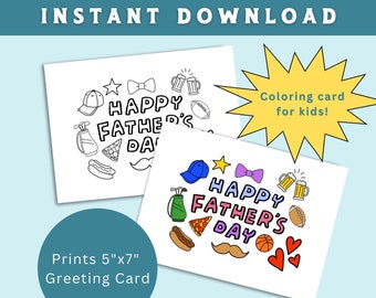 Happy Fathers Day Card, Greeting Card, Sports Card for Dad, Fathers Day ...