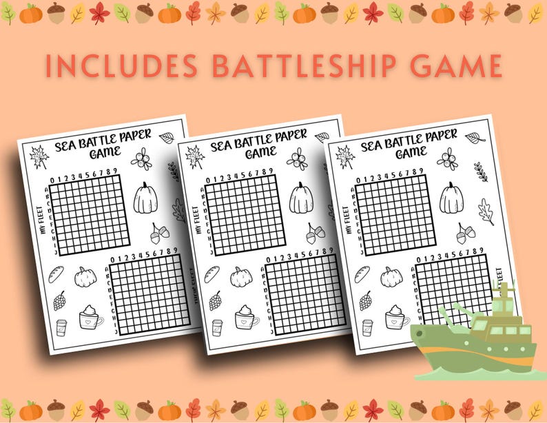 Fall Activities, Kids Fall Printable Activity, Autumn Activities ...