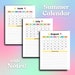 Printable Summer 2024 Planner for Kids, Summer Checklist, Summer ...