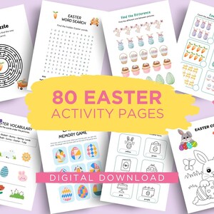 Easter Activity Pages, Easter Coloring Pages, Easter Preschool ...