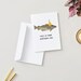 Happy Birthday Fish Card, Cod Fish Birthday Card, Printable Card, Cute ...