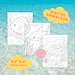 Ocean Animals Coloring Pages, Sea Creatures Printable, Kids Summer ...