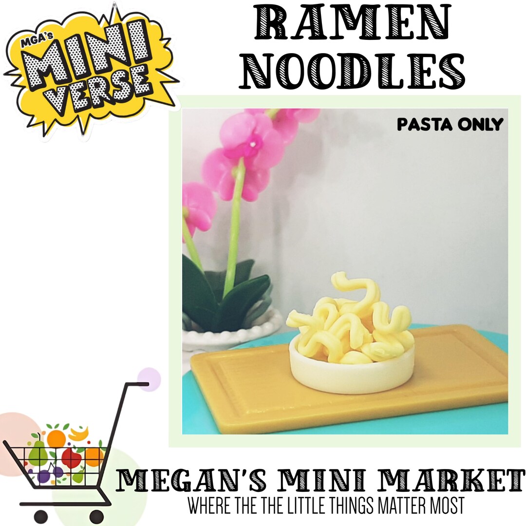 Mini Ramen Noodles (miniverse Ingredient) - Etsy