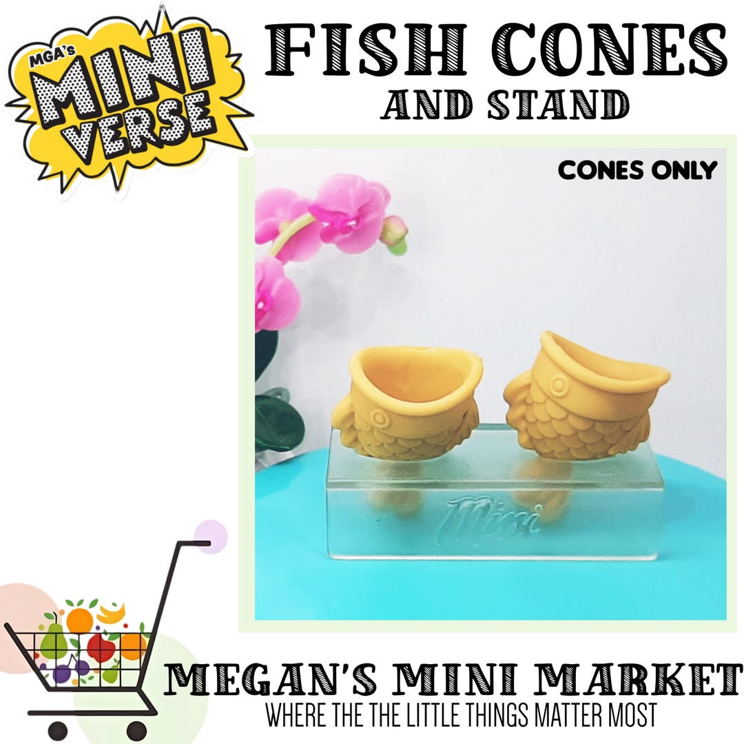 Mini Fish Cones miniverse Ingredient - Etsy