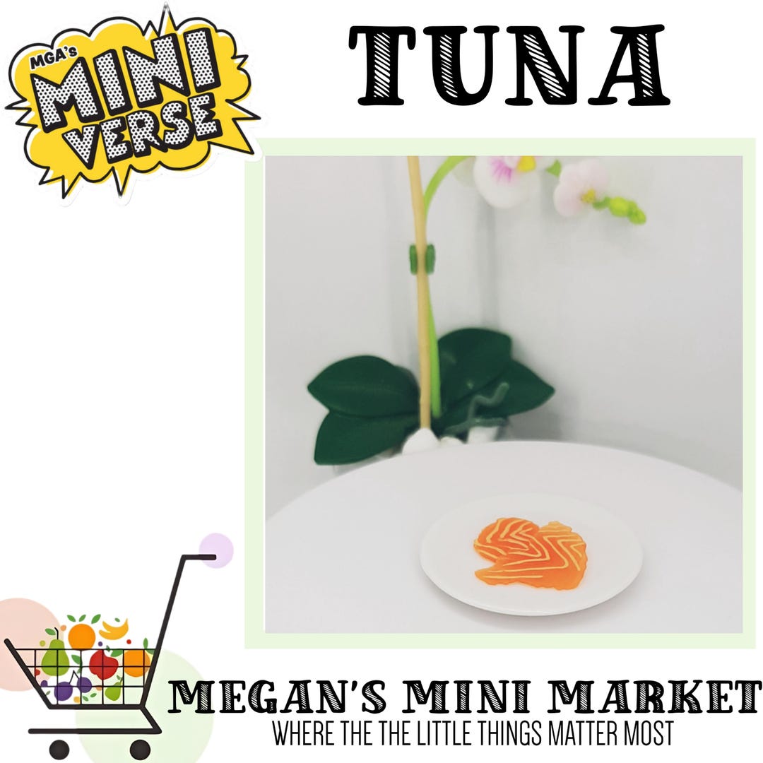 Mini Tuna (miniverse Ingredient) - Etsy