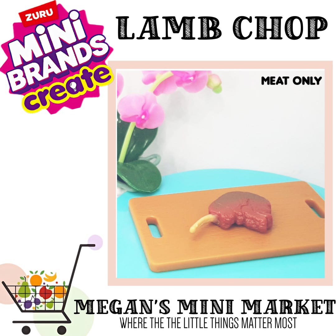 Mini Lamb Chop mini Brands Create Ingredient - Etsy