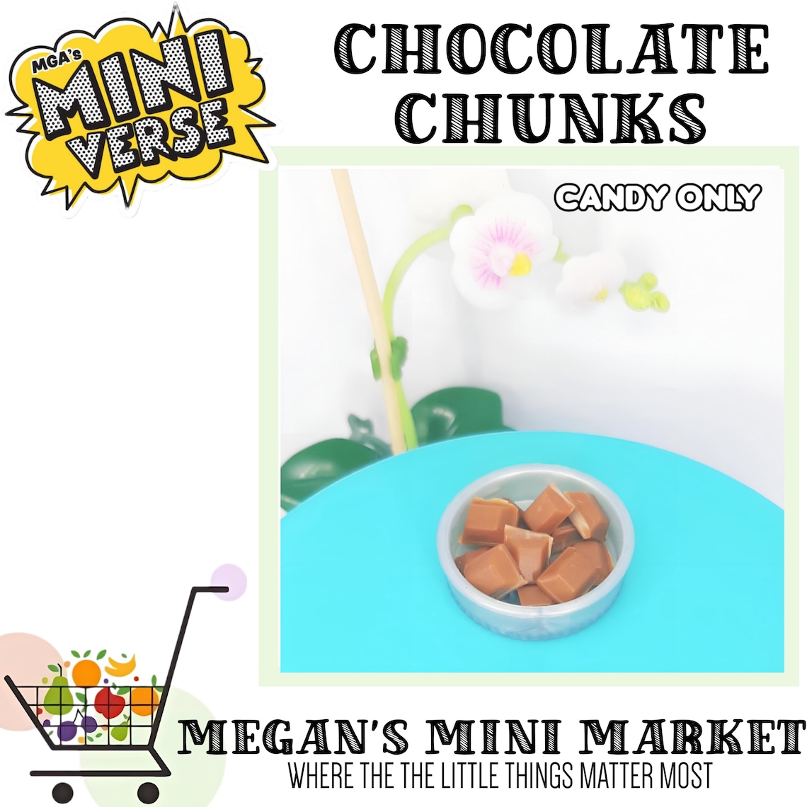 Mini Chocolate Chunks miniverse Ingredient - Etsy
