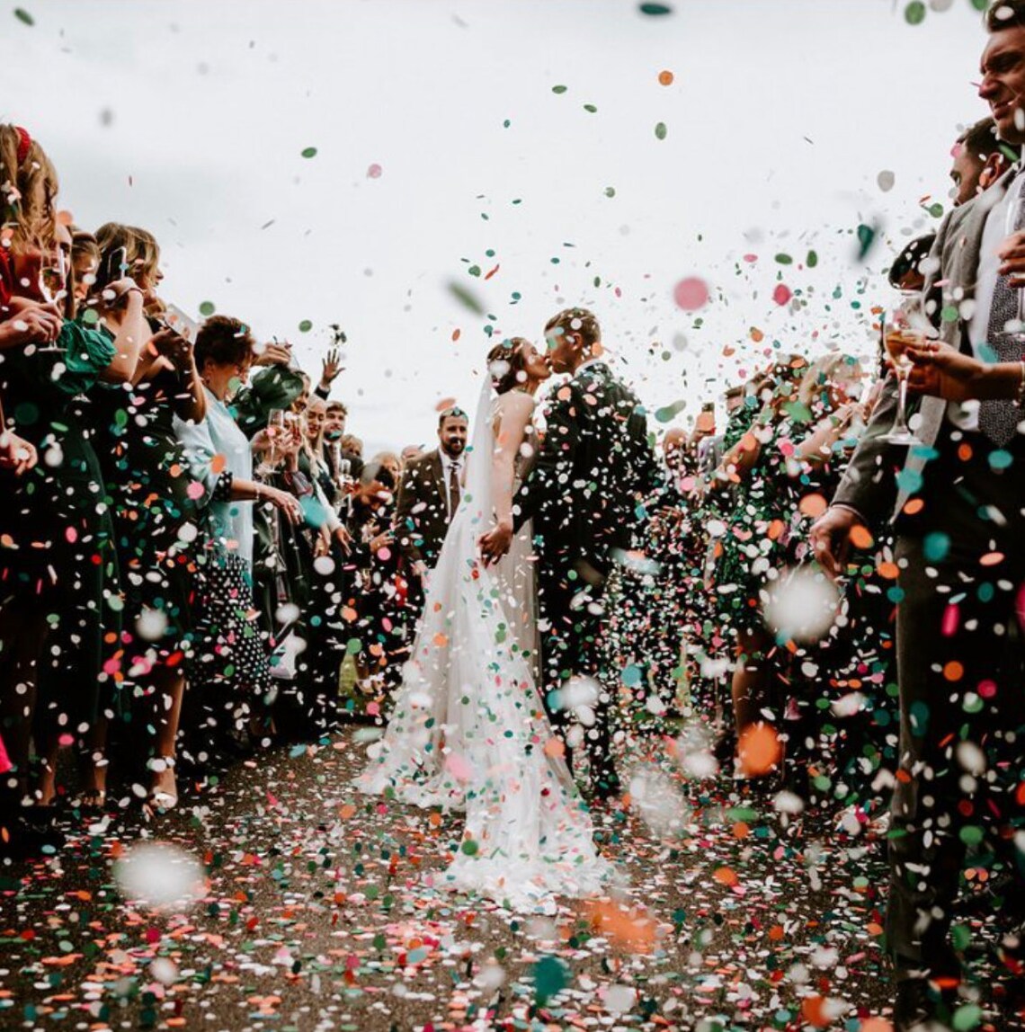 Wedding Confetti Mix, Celebration Party, Gender Reveal Confetti for ...