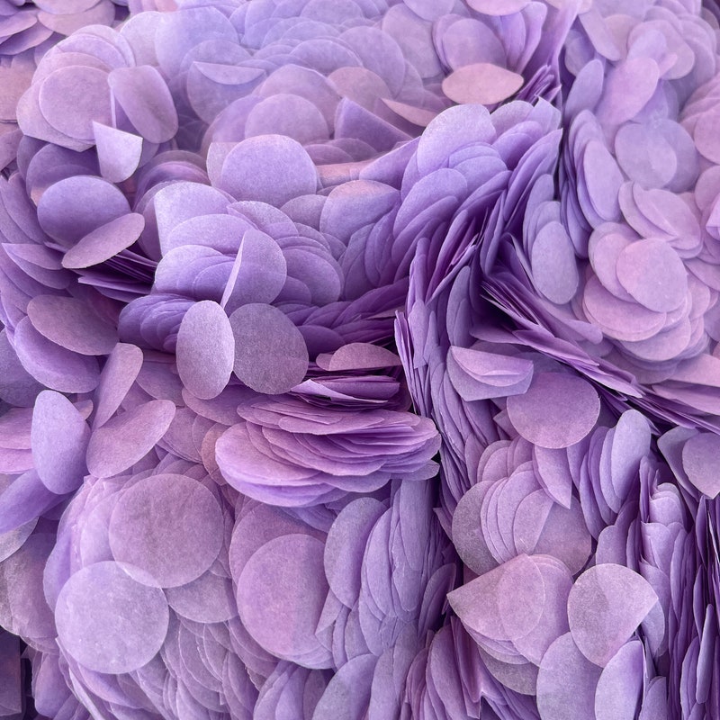 Purple Confetti - Etsy