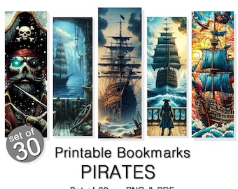 Printable Bookmarks Cyberpunk Themed Set of 25 for Book Lover ...