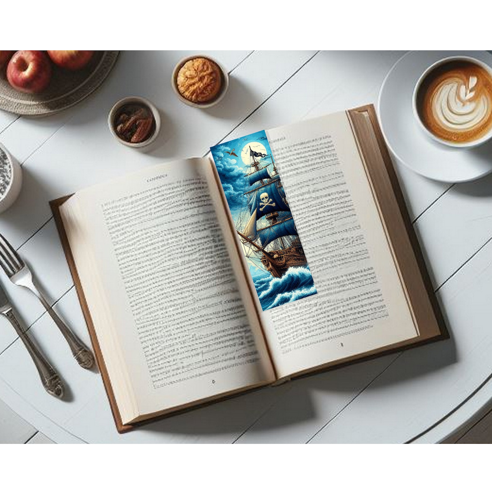 Printable Bookmarks Pirate Themed Set of 30 for Book Lover Commercial ...