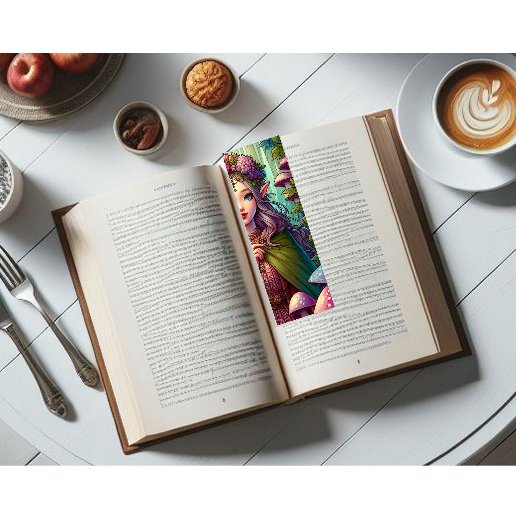 Printable Bookmarks Elves Themed Set of 30 for Book Lover Commercial ...