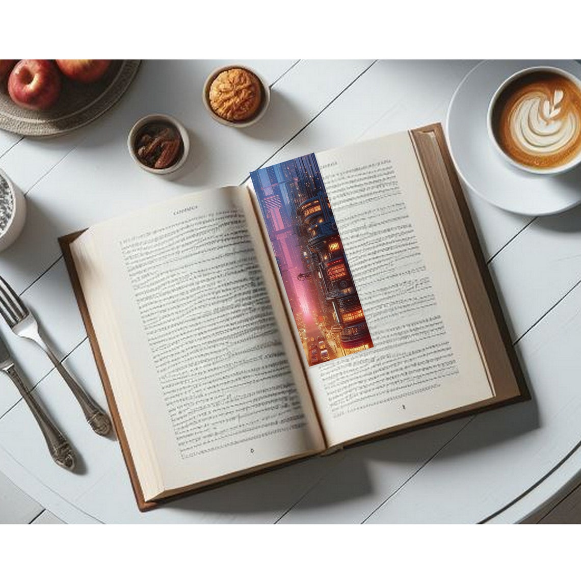 Printable Bookmarks Cyberpunk Themed Set of 25 for Book Lover ...