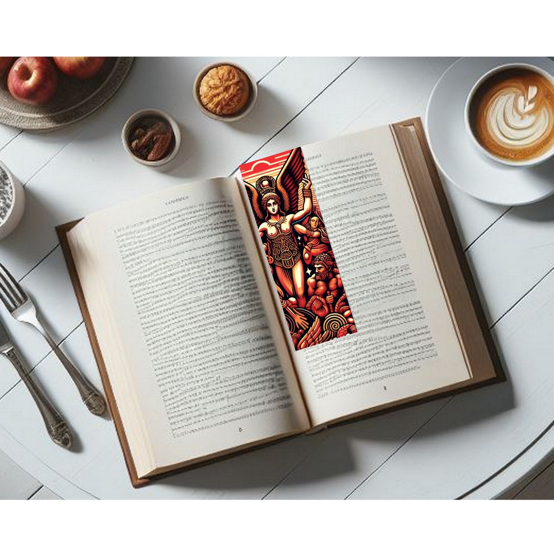 Printable Bookmarks Greek Gods Themed Set of 25 for Book Lover ...