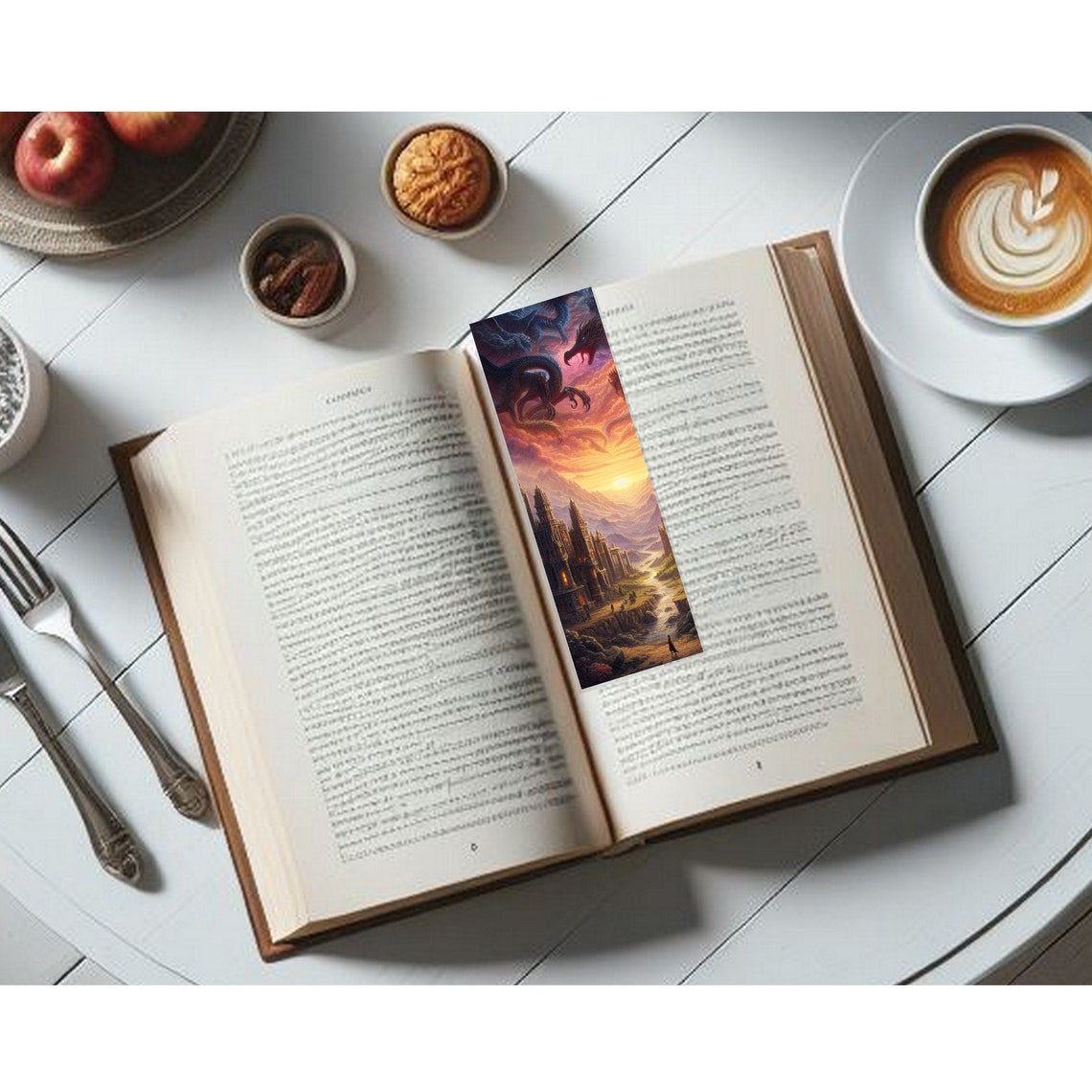 Dragon Bookmarks: Fantasy Art Designs, Set of 40, Printable (digital ...
