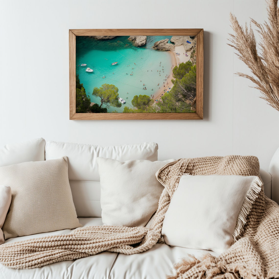 Spring Break - Amalfi Coast Digital Print - Coastal Beach Vacation ...