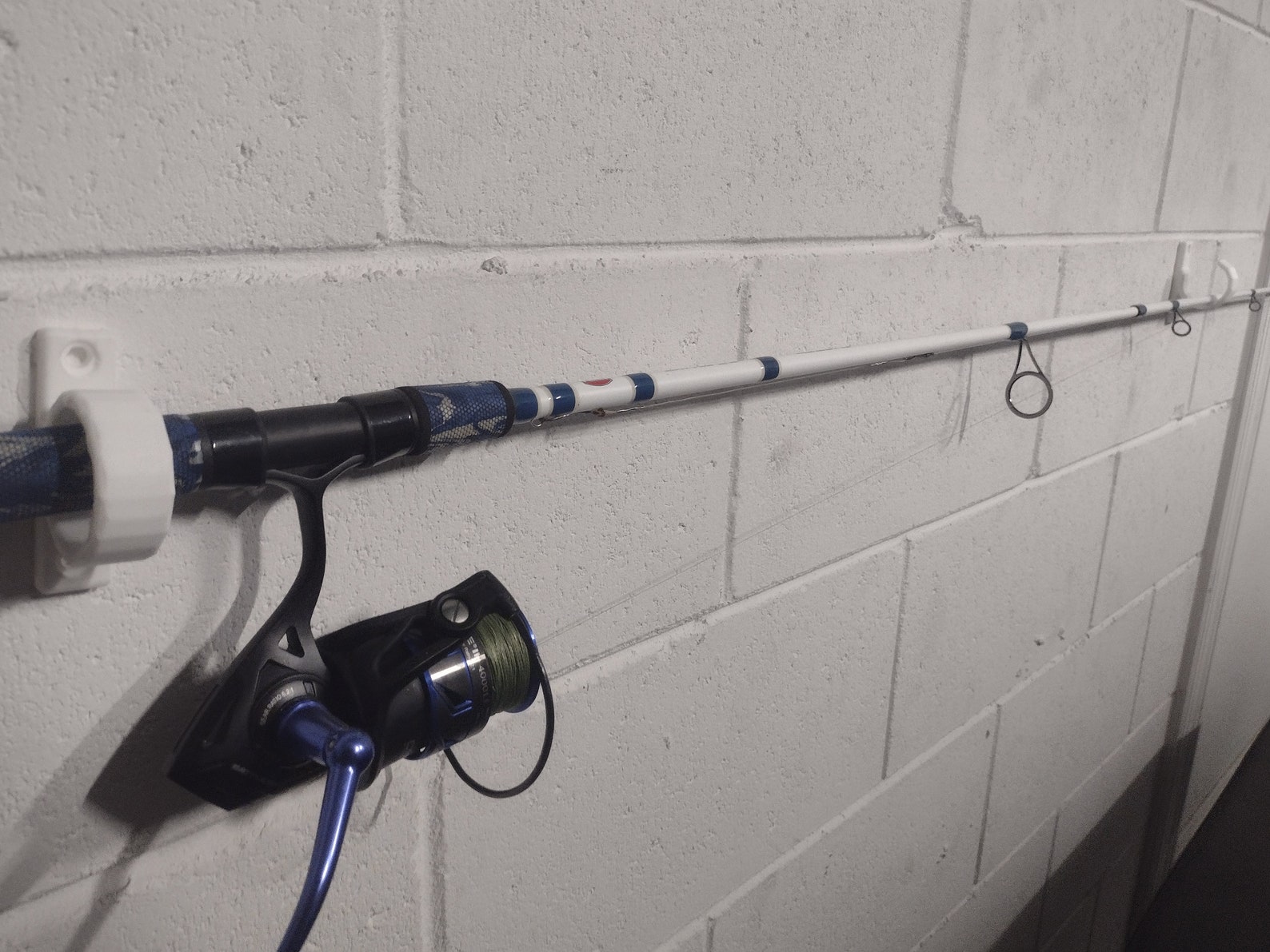 Fishing Pole Holders, Garage Organization Fishing Pole Wall Rack for ...