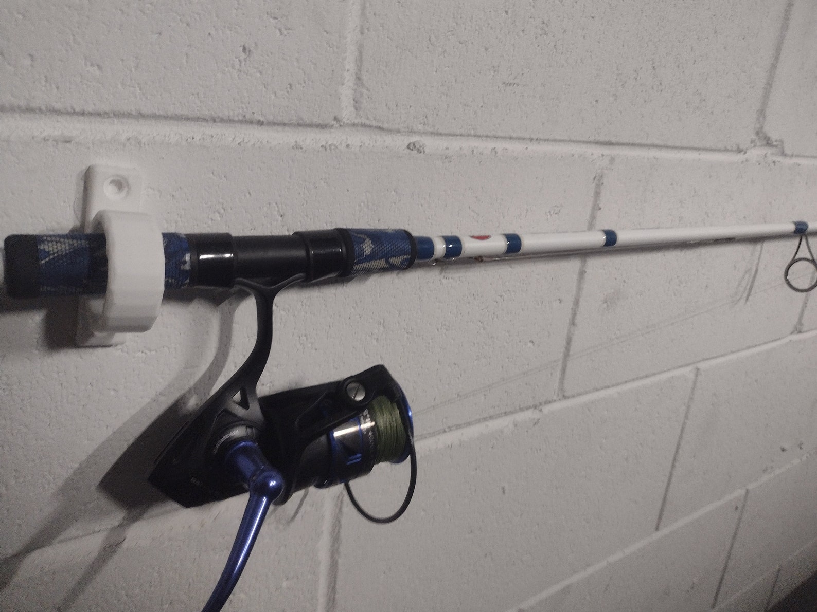 Fishing Pole Holders, Garage Organization Fishing Pole Wall Rack for ...