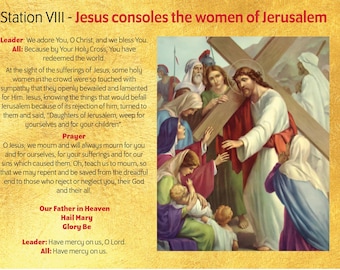 Stations of the Cross: Lent Matching Activity - Etsy