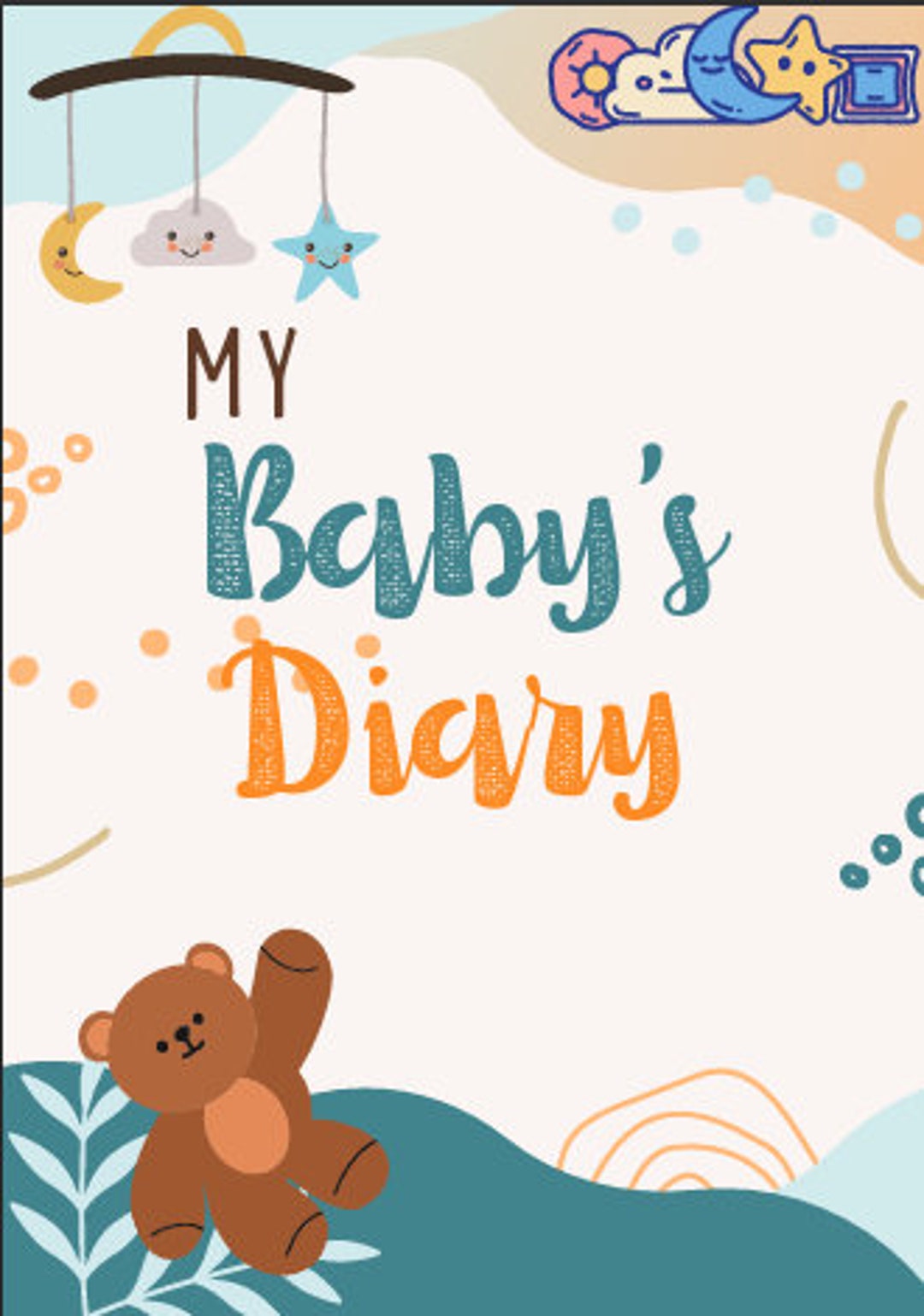 My Baby's Diary Digital Baby's Tracker - Etsy