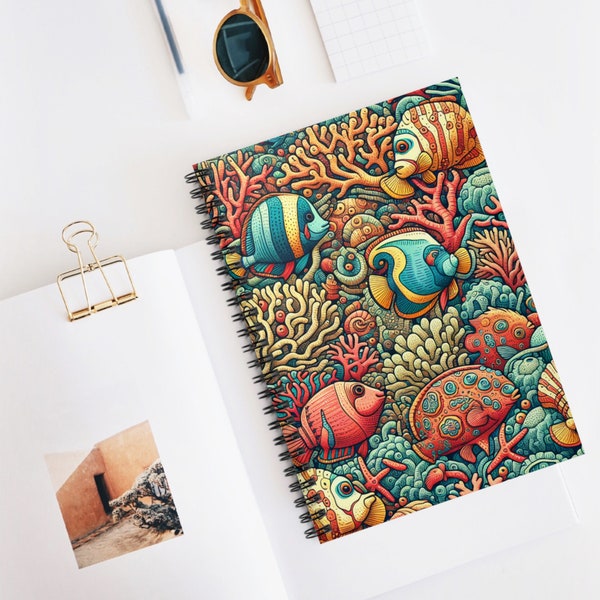 Spiral Notebook - Etsy
