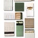 Green Neutral | Matchbook Art Canva Template | Blank | Digital Download ...