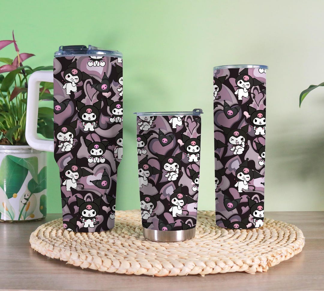 Kuromi Tumbler Kuromi Cup to Go Kuromi Travel Cup Kuromi Birthday ...