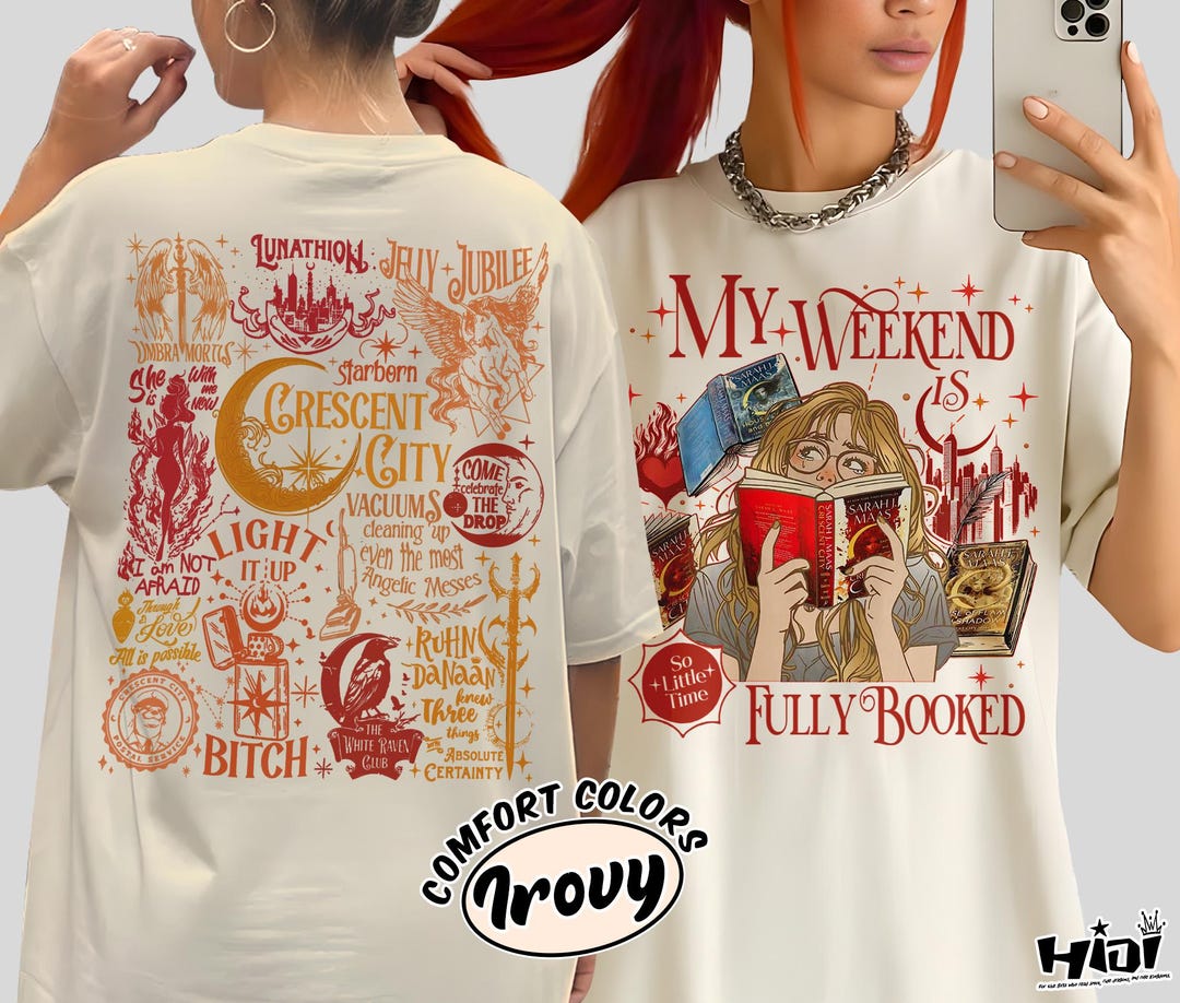 My Weekend is Fully Booked Comfort Colors® Shirt, Crescent City Bryce ...