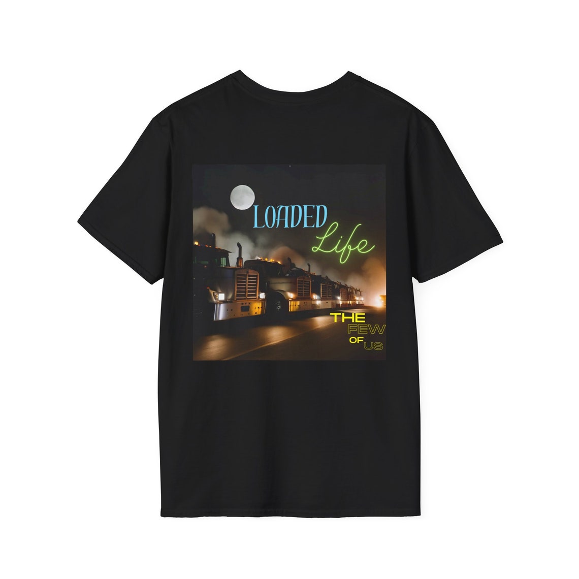 18-wheeler Semi Truck T-shirt Trucking Trucker Shirt Big Rig Loaded ...