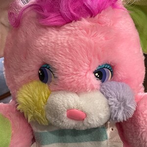 Original 1986 Cribsy Baby Pink Popple Rattle Tail - Etsy