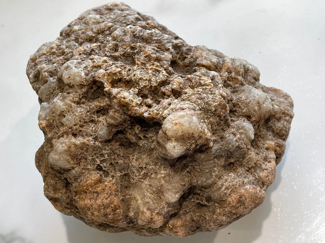 Unopened Indiana Muttonhead Mineraloid Quartz Geode Rock 5 Lb 9.9 Oz ...