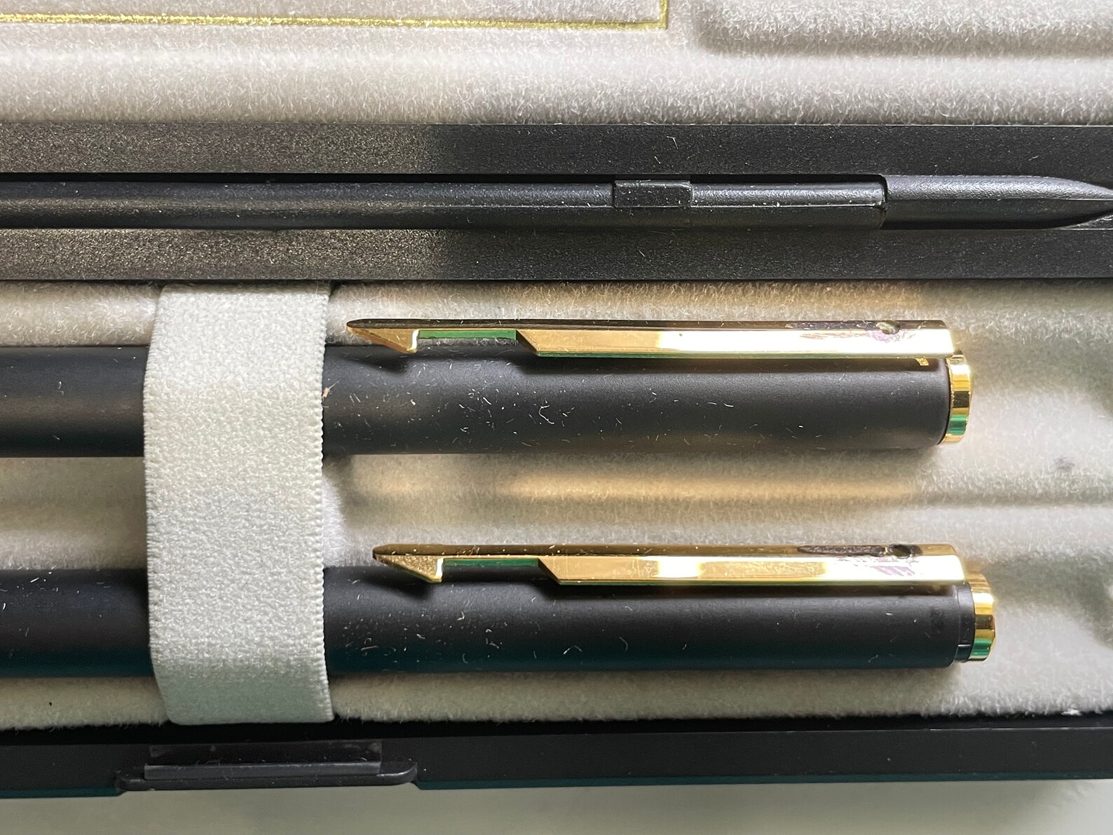 1970's Parker Arrow Matte Black Pen and Pencil Set in Box - Etsy