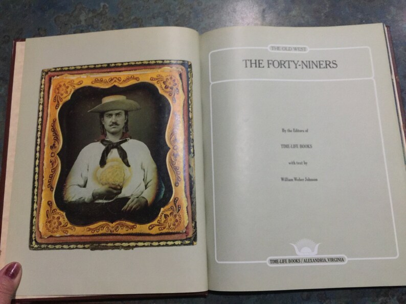 The Old West the Forty-niners Gold Rush Hardback Book 1980 - Etsy