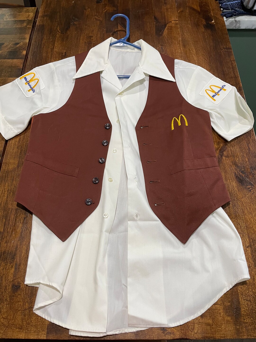 1976 Rare Mcdonalds Complete Manager's Uniform - Etsy