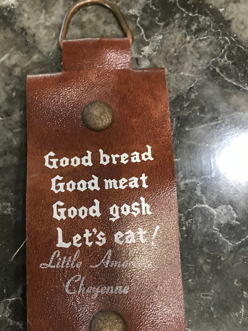 Vintage Good Bread Good Meat Good Gosh Let's Eat Copper - Etsy
