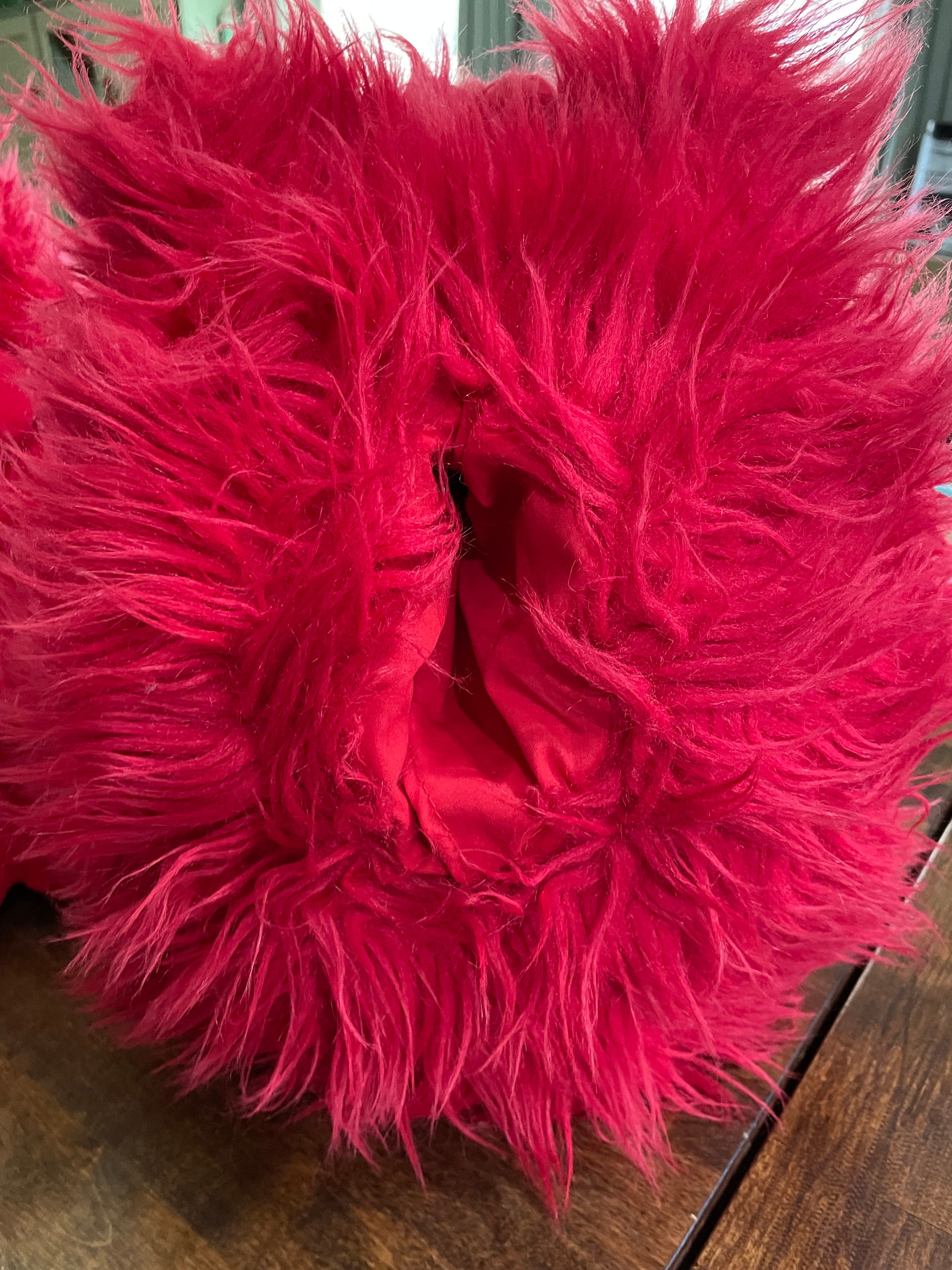 Rare 1980's Yang Jee Raz Furbles Monster Hand Puppet 15 " - Etsy
