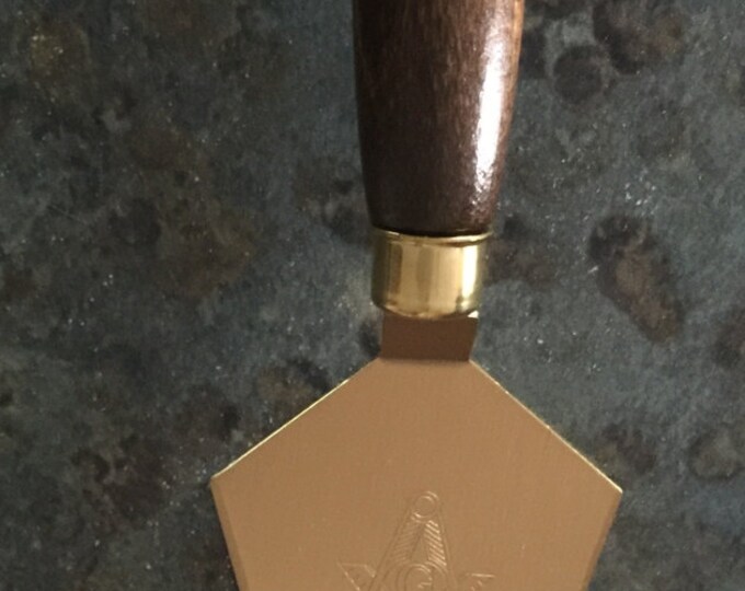 Vintage Masonic Freemason Trowel 1970 Era - Etsy