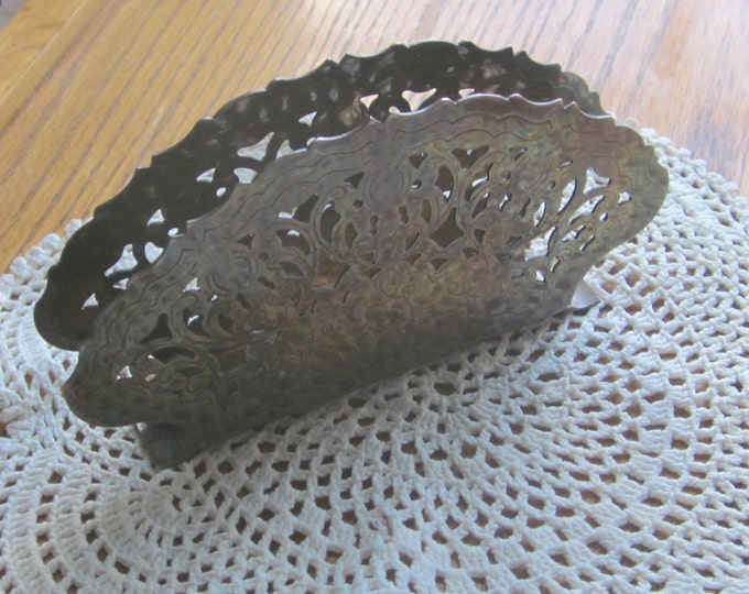 William Adams Silverplate Napkin Holder, Made in Italy - Etsy