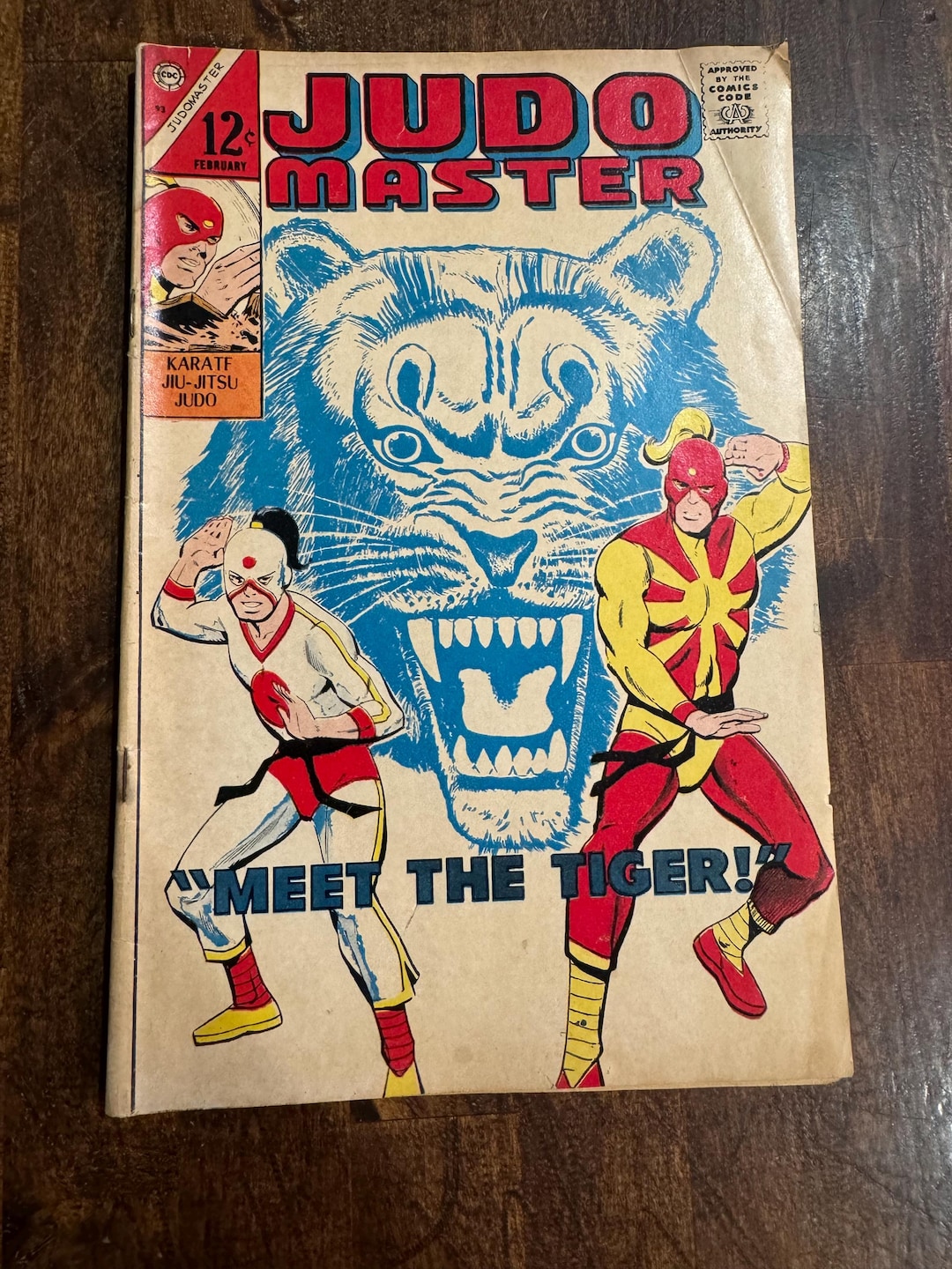 1967 Judo Master "meet the Tiger ! " Charlton No 93 Comic - Etsy