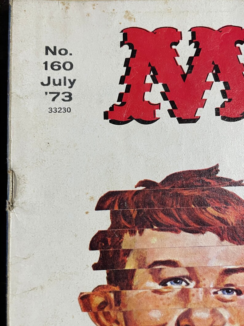 Vintage 1973 Mad Magazine Cannonball cannon TV Show Issue | Etsy