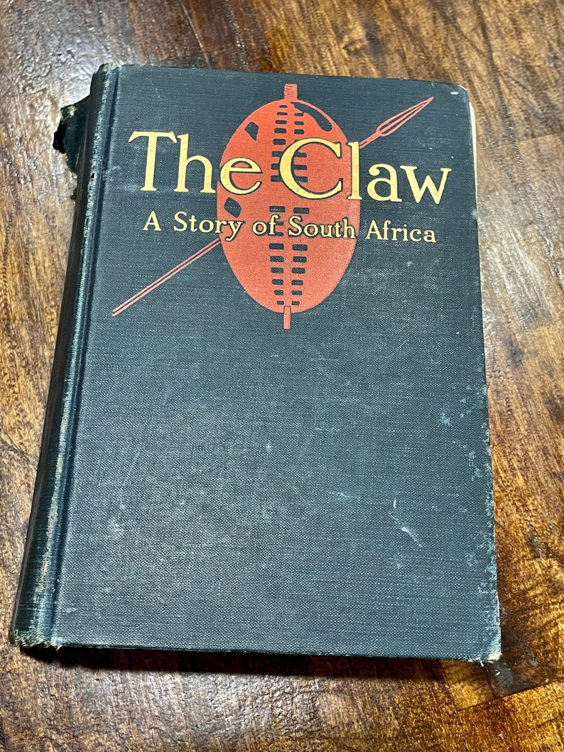 1911 the Claw A Story of South Africa First Edition Hardback - Etsy