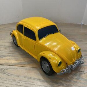 Large Yellow VW Beetle Black Window Bumblebee Transformer - Etsy