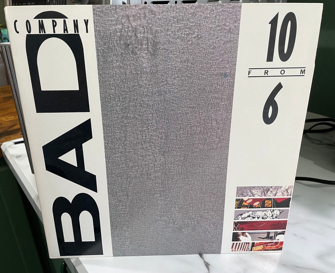 Original 1985 Bad Company 10 From 6 Album - Etsy