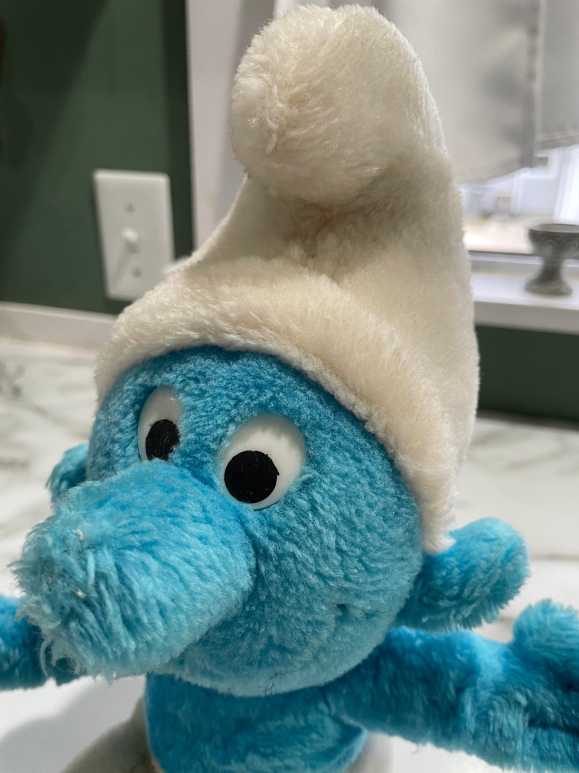 1979 Plush Smurf 11 Inch - Etsy