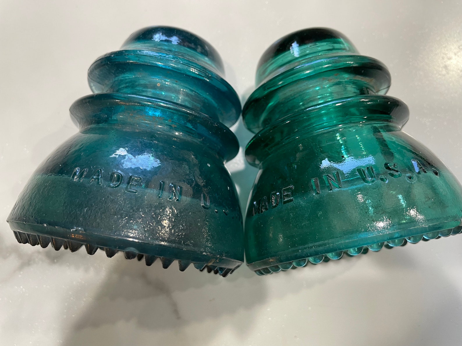 1950's 4 Inch Hemingray No 42 Insulators Qty of 2 - Etsy