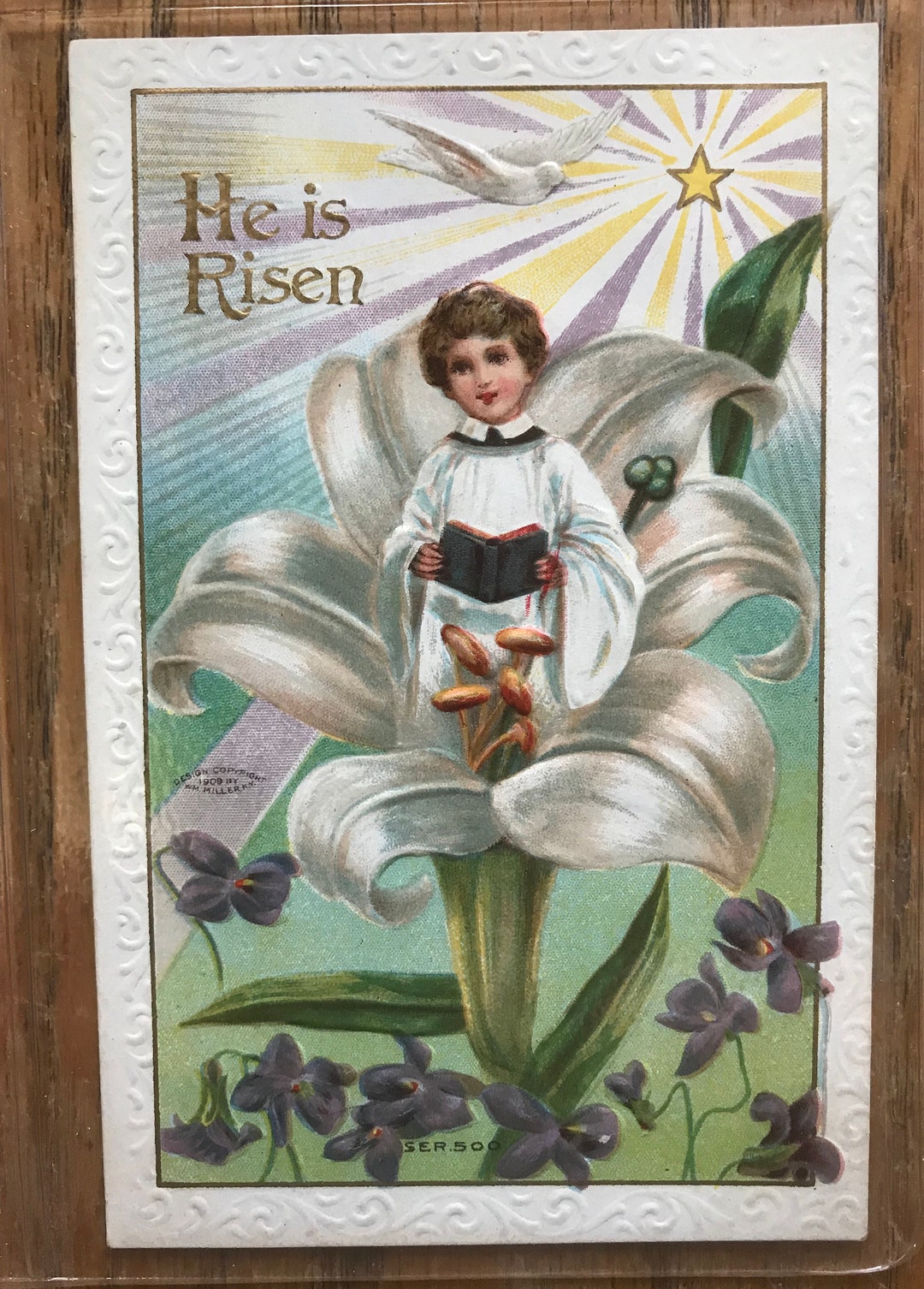 Vintage Early 1900's Easter Postcard He is Risen "unused" - Etsy