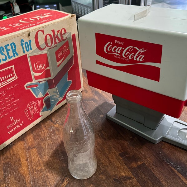 Vintage Coke Machine - Etsy