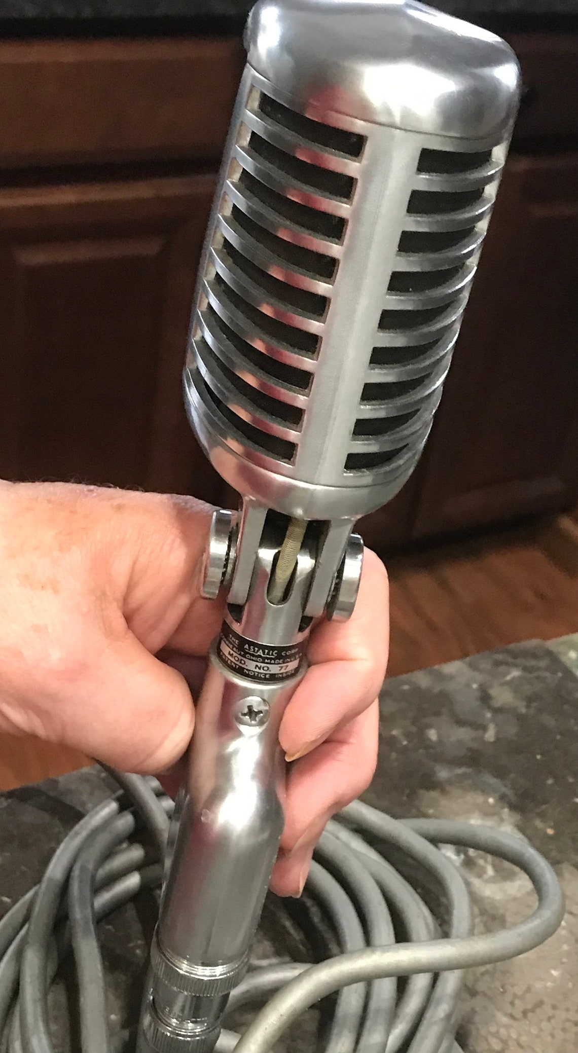 Vintage 1950's Astatic Microphone Model No. 77 with 3 | Etsy